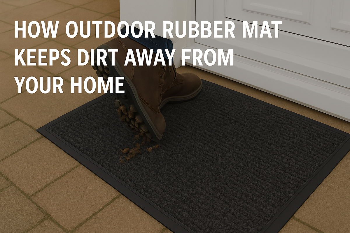 How Outdoor Rubber Mat Keeps Dirt Away From Your Home – HouseGads