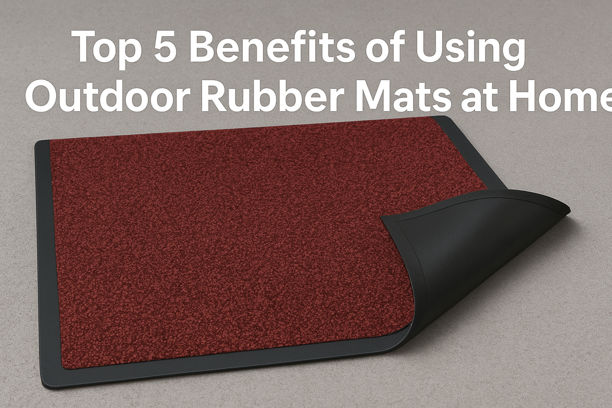 Top 5 Benefits of Using Outdoor Rubber Mats at Home – HouseGads